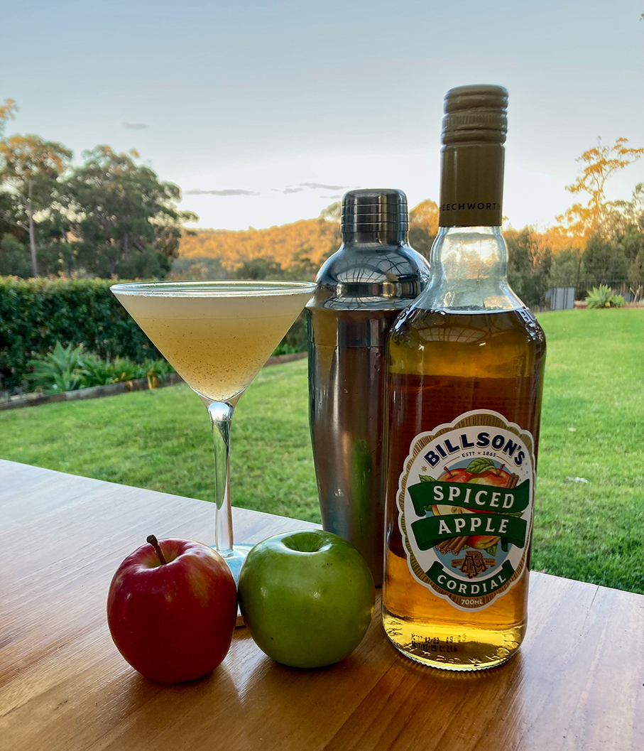 Spiced Appletini feat. Billson’s Spiced Apple Cordial | Batemans Bay ...